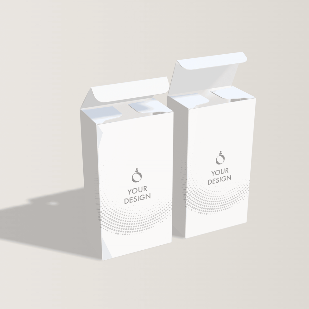 Unprinted Perfume Box- 30ml Victor Bottle Packaging with Inner Holder ...