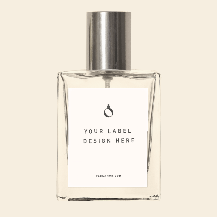 50ml Perfume Bottles (Victor) with Silver Perfume Tops - Silver Perfum ...